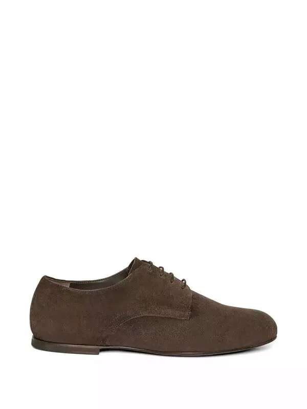 LARDINI Suede Derby Shoes