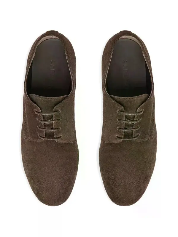 LARDINI Suede Derby Shoes
