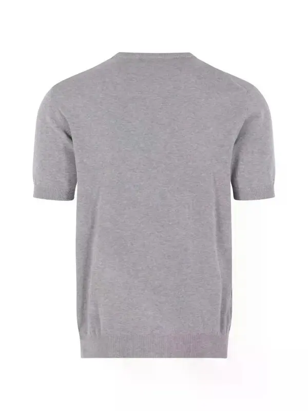 ZANONE Short Sleeve Crew Neck T-shirt - Grey