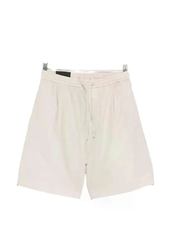 MICHAEL COAL Drawstring Fastening Shorts - Neutrals