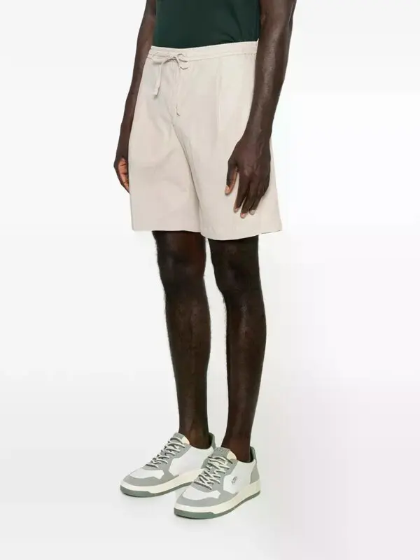 MICHAEL COAL Drawstring Fastening Shorts - Neutrals