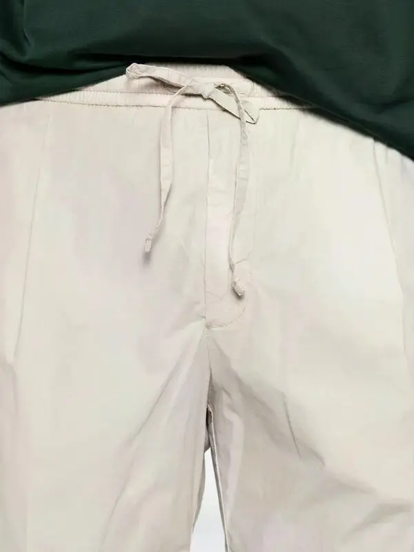 MICHAEL COAL Drawstring Fastening Shorts - Neutrals