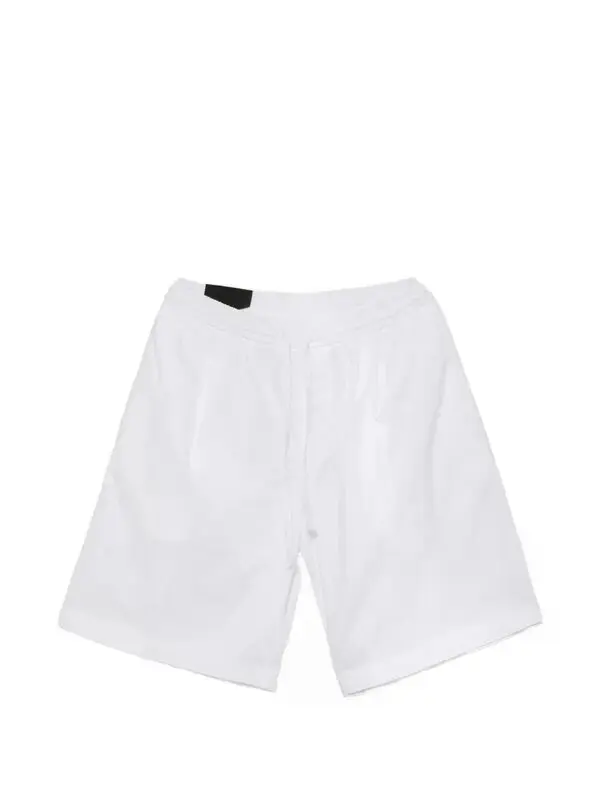 MICHAEL COAL Drawstring Fastening Shorts - White