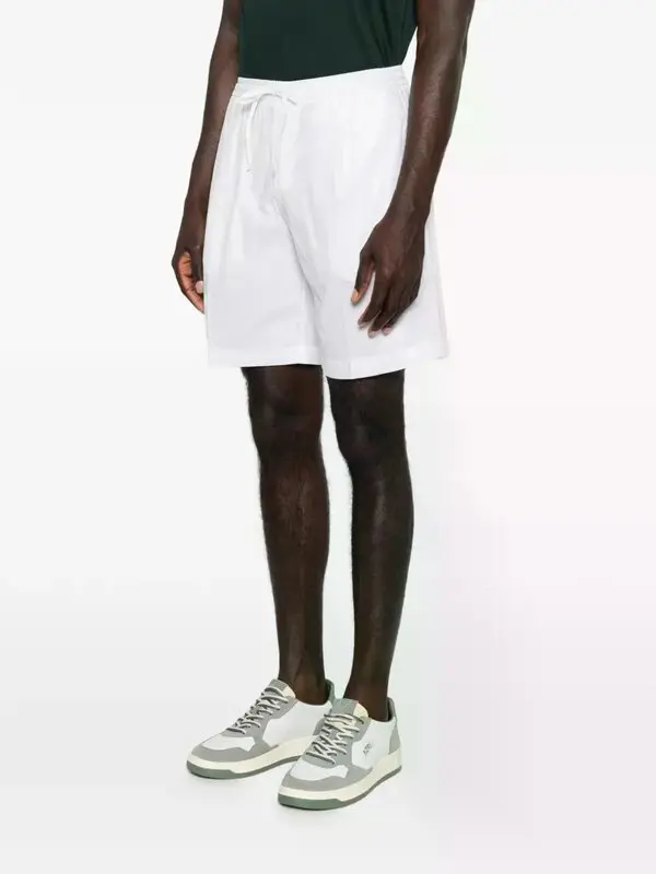 MICHAEL COAL Drawstring Fastening Shorts - White
