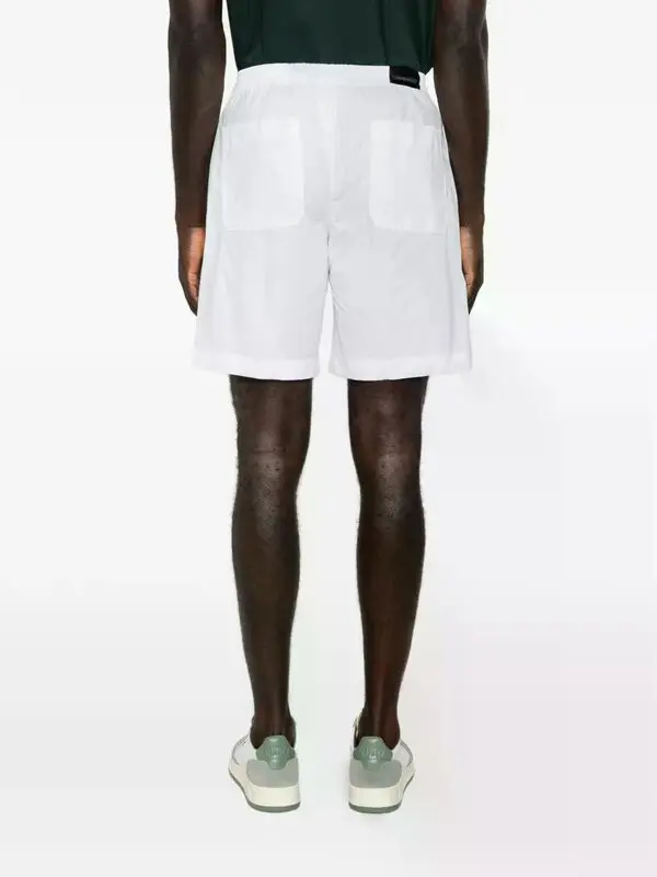 MICHAEL COAL Drawstring Fastening Shorts - White