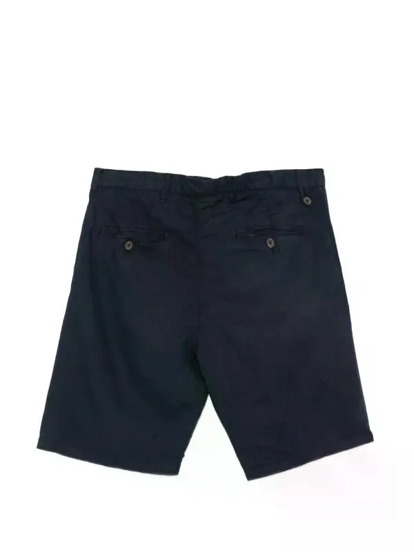 MYTHS Zeus Button-fastening Chino Shorts - Blue