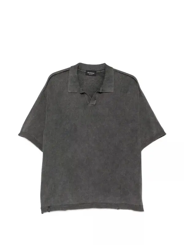 AROVESCIO Faded-effect T-shirt
