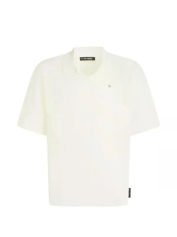 Karl Lagerfeld Knitted Boxy T-shirt