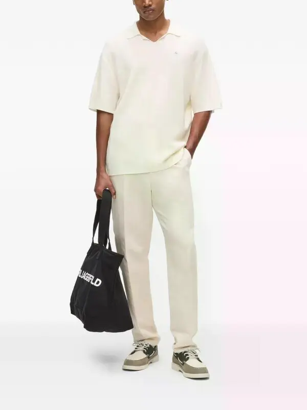 Karl Lagerfeld Knitted Boxy T-shirt