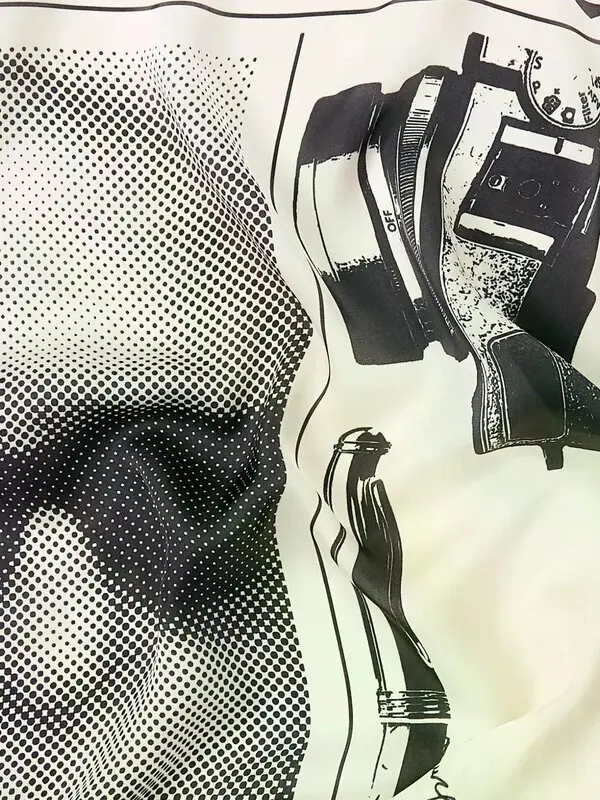 Karl Lagerfeld Karl Print Bandana Scarf