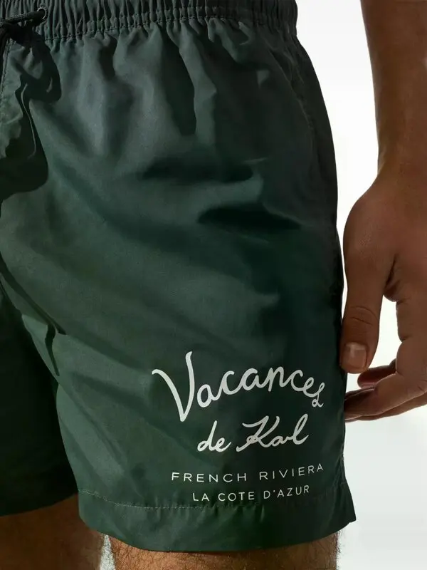 Karl Lagerfeld Vacances De Karl" Swim Shorts