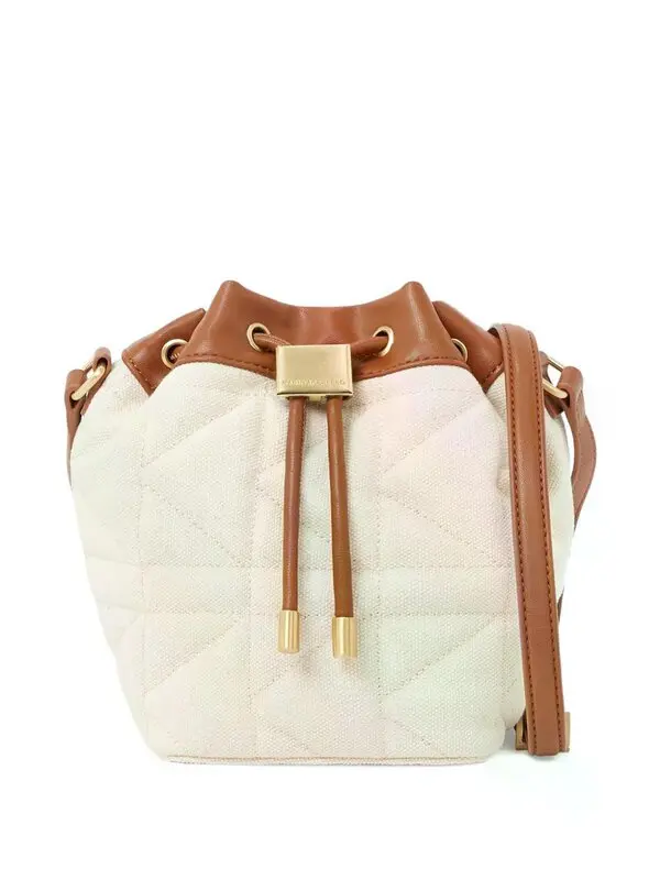 Karl Lagerfeld Quilted Bucket Bag - Neutrals