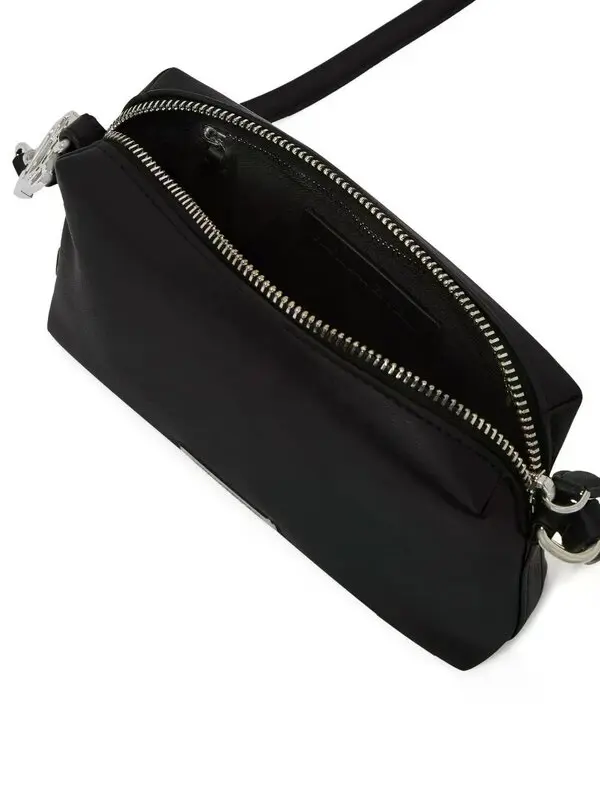Karl Lagerfeld Ikon Smooth Cross Body Bag - Black