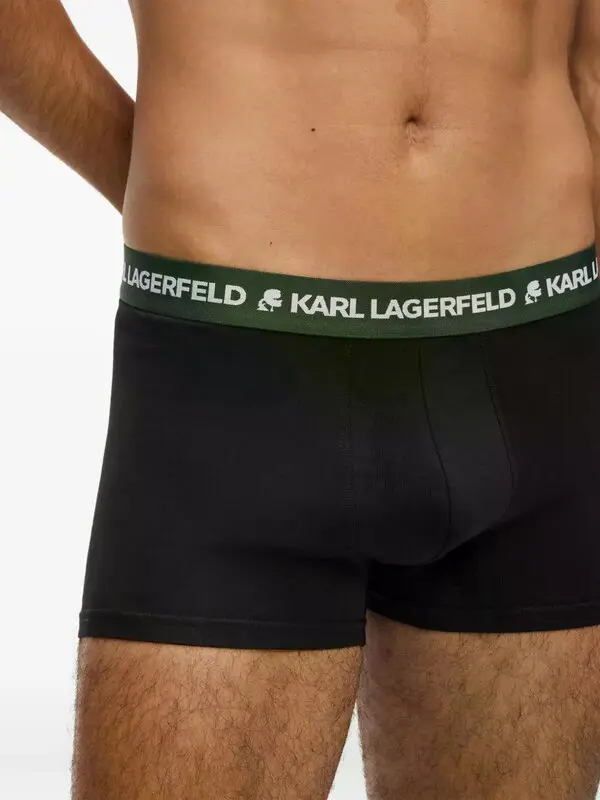 Karl Lagerfeld Logo-waistband Boxers