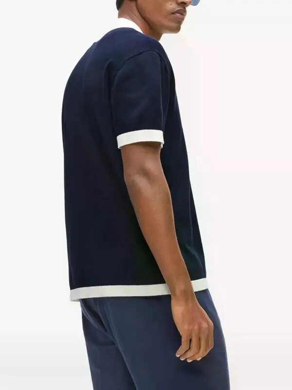 Karl Lagerfeld Buttoned Resort Polo Shirt