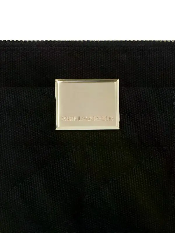 Karl Lagerfeld Small Logo Plaque Shoulder Bag