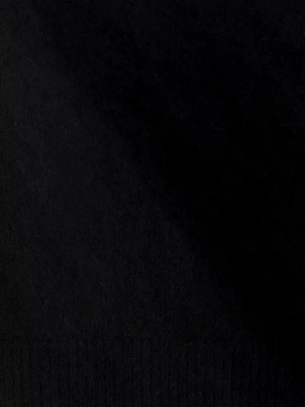 ROBERTO COLLINA Bouclé-knit T-shirt - Black