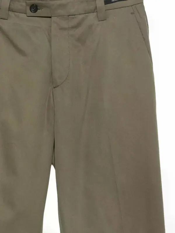 MICHAEL COAL Tailored Pressed-crease Trousers