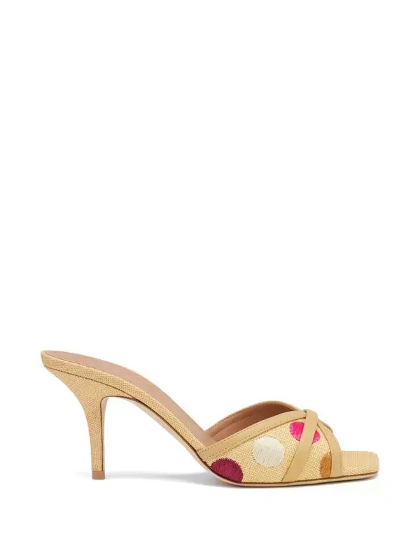 MALONE SOULIERS Perla Polka-dot Sandals