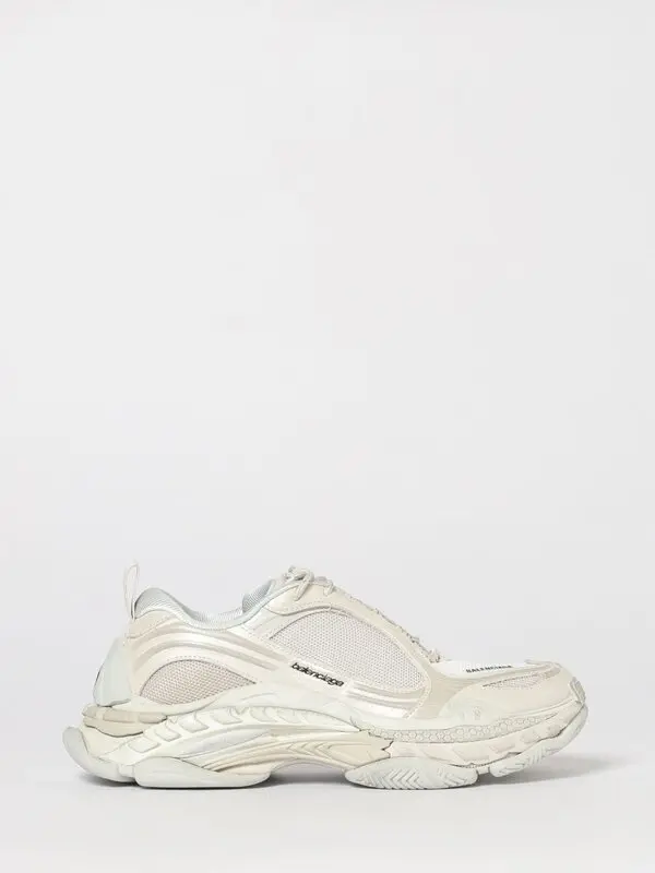 Balenciaga Triple S.2 Mesh And Rubber Sneakers - Grey