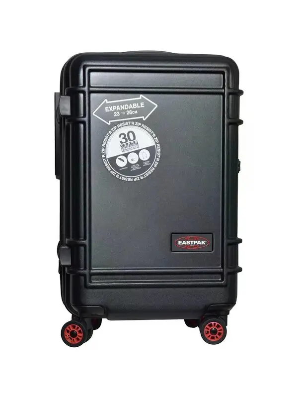 EASTPAK Expandable Hard-shell Suitcase With Spinner Wheels - Black