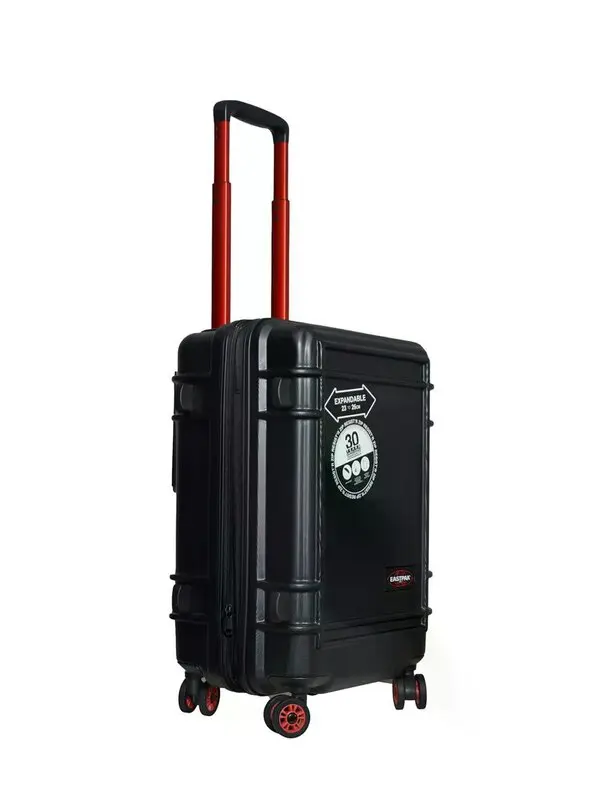 EASTPAK Expandable Hard-shell Suitcase With Spinner Wheels - Black