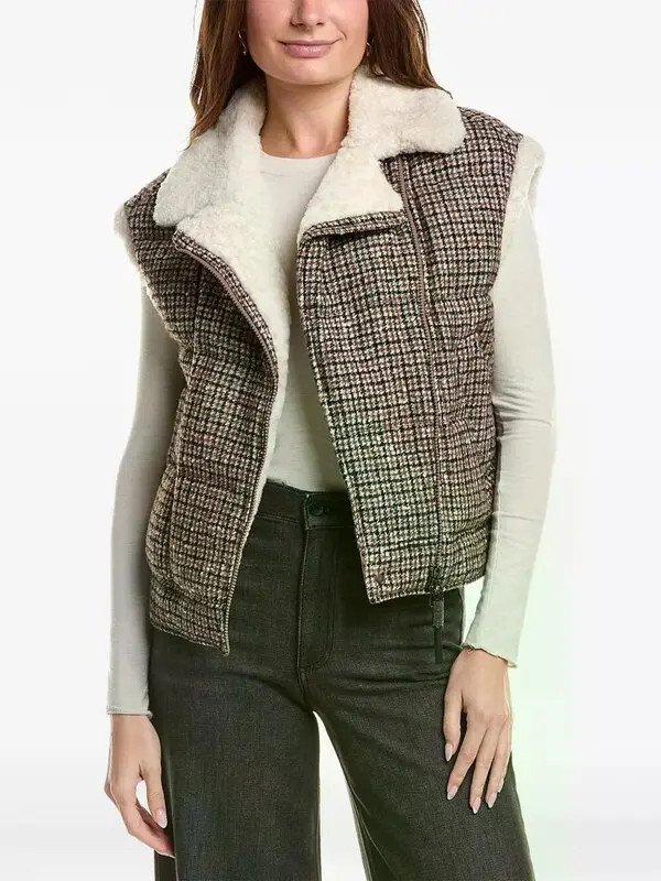 Brunello Cucinelli Padded Checked Vest