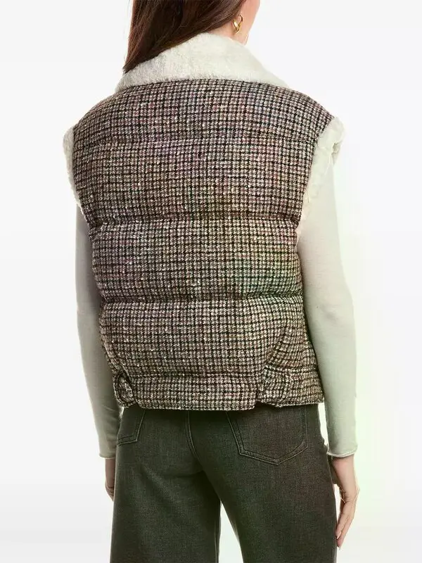 Brunello Cucinelli Padded Checked Vest