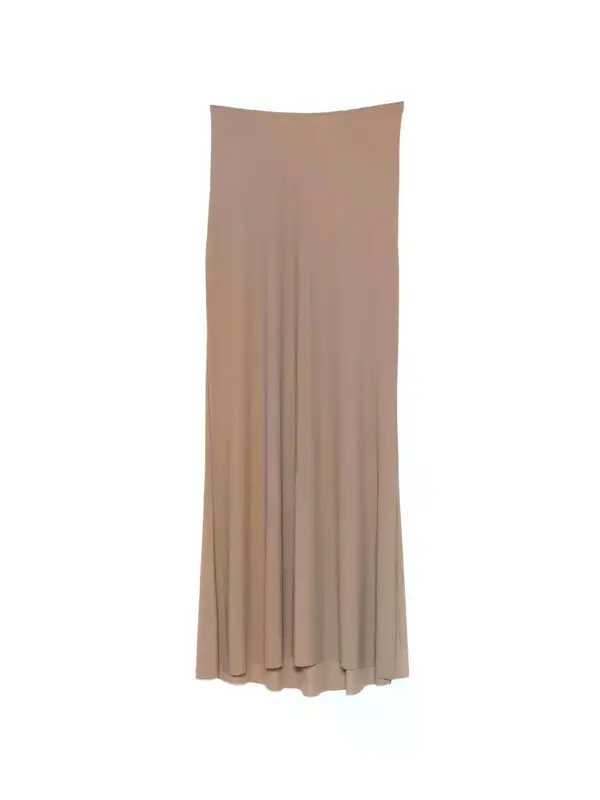 AMAZUIN Luna Flared Maxi Skirt - Neutrals