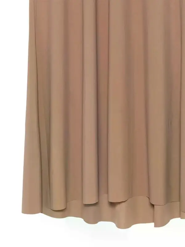 AMAZUIN Luna Flared Maxi Skirt - Neutrals