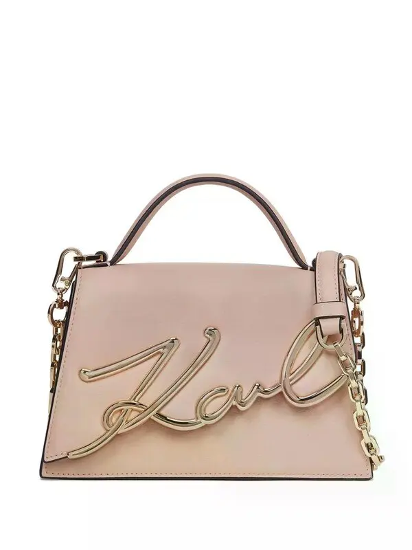 Karl Lagerfeld Small K/signature Crossbody Bag - Pink