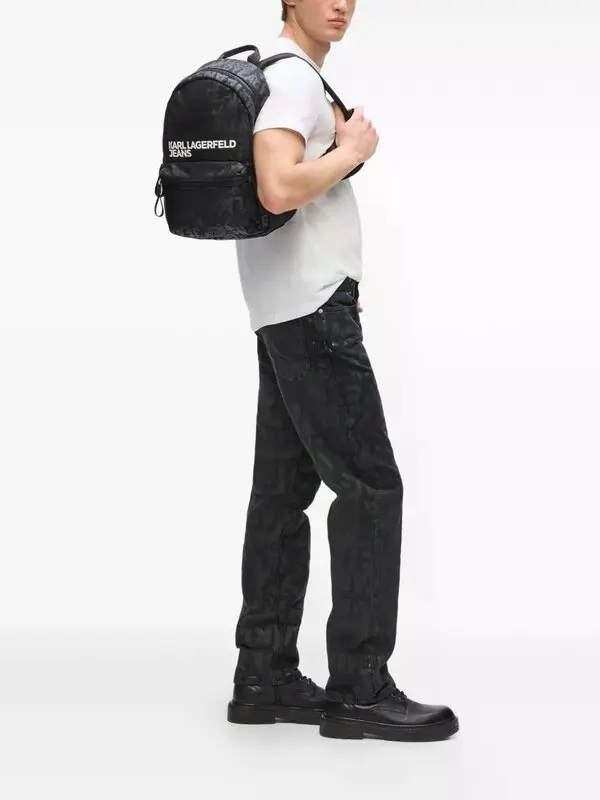 Karl Lagerfeld Logo-print Backpack