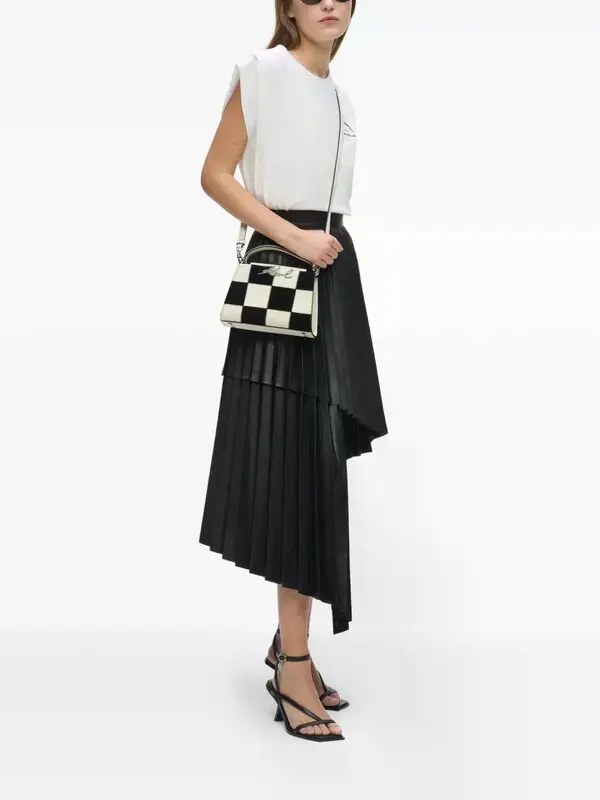 Karl Lagerfeld Checkerboard Crossbody Bag