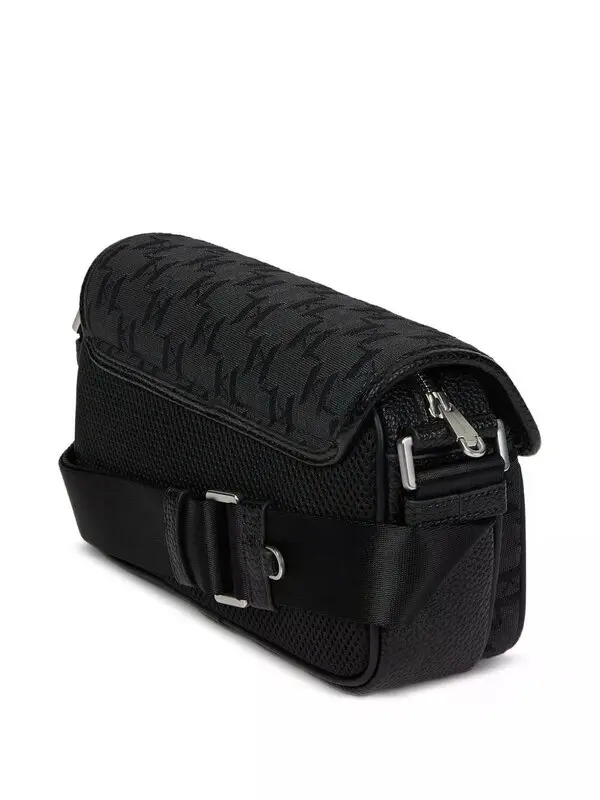 Karl Lagerfeld Monogram Messenger Bag