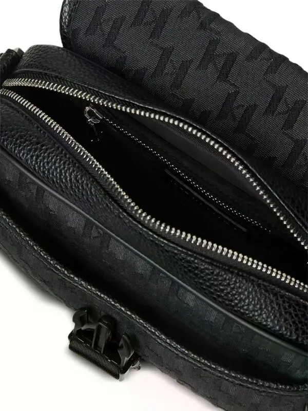 Karl Lagerfeld Monogram Messenger Bag