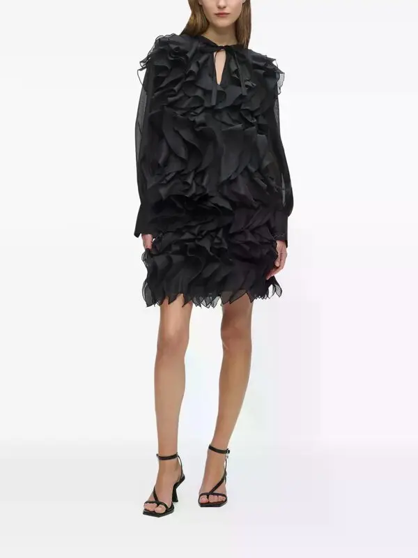 Karl Lagerfeld Ruffled Mini Skirt