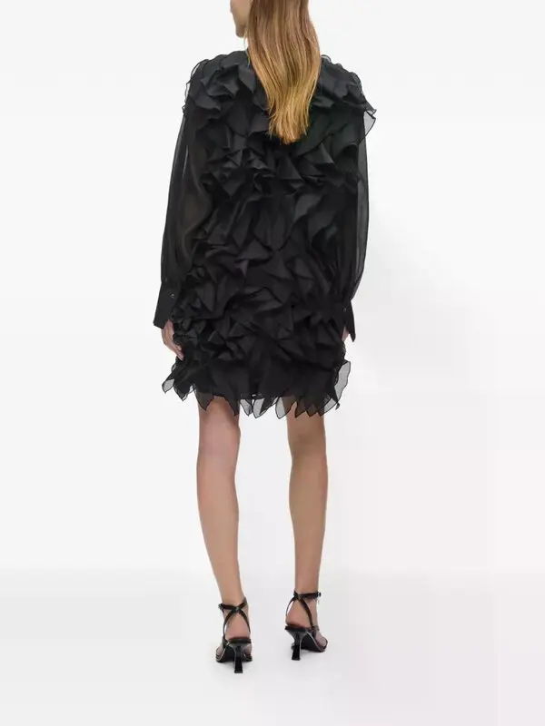 Karl Lagerfeld Ruffled Mini Skirt