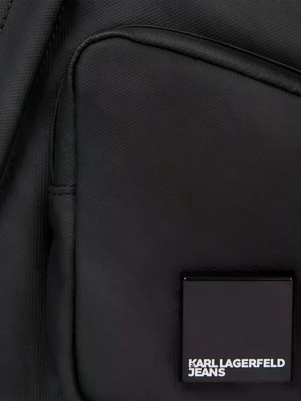 Karl Lagerfeld Logo-patch Extra Large Messenger Bag