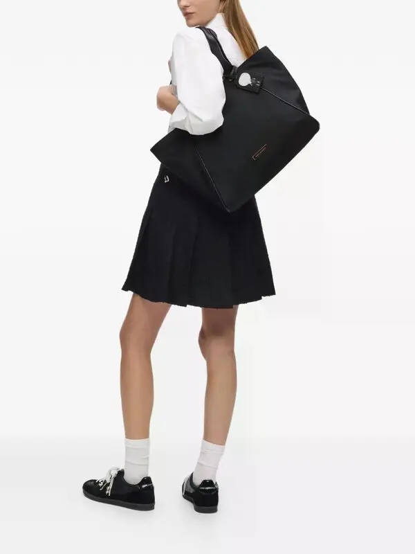 Karl Lagerfeld Ikon Tote Bag With Logo Plaque