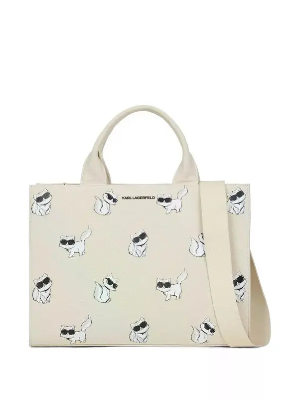 Karl Lagerfeld Medium Ikon Choupette Tote Bag