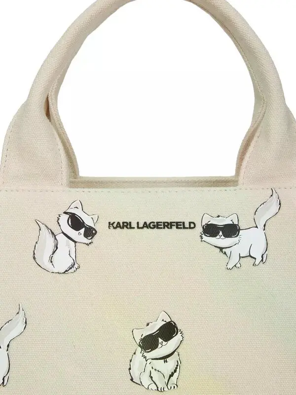 Karl Lagerfeld Medium Ikon Choupette Tote Bag