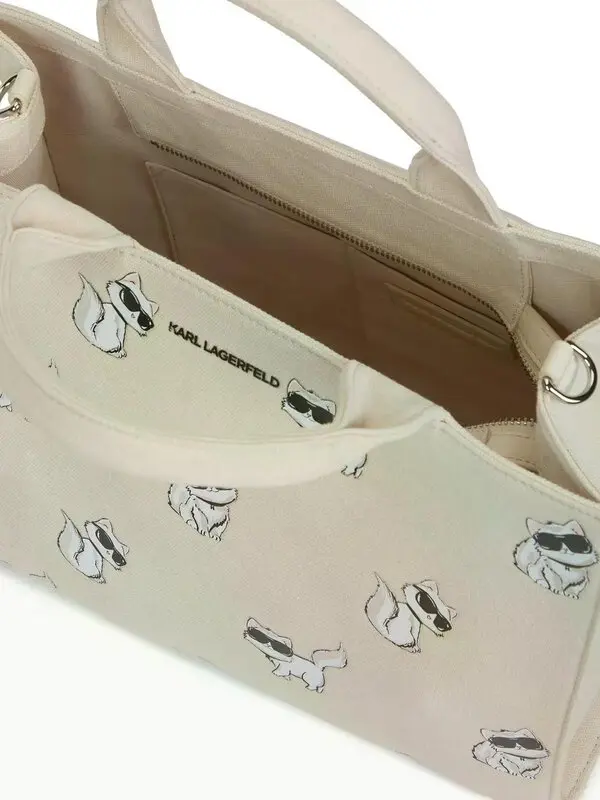 Karl Lagerfeld Medium Ikon Choupette Tote Bag