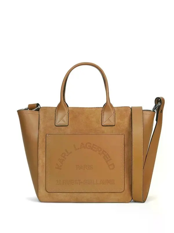 Karl Lagerfeld K/daily Small Suede Tote Bag