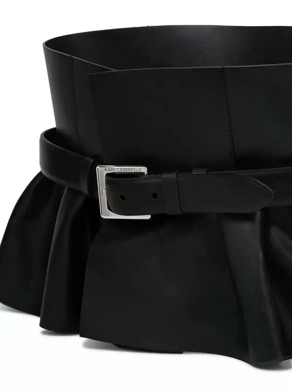 Karl Lagerfeld Corset Peplum Belt