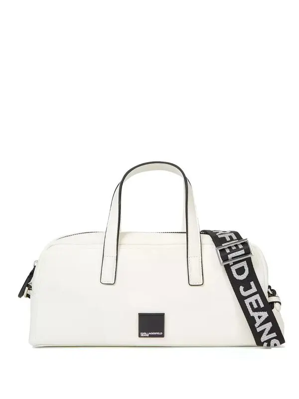 Karl Lagerfeld Logo-patch Bowling Bag