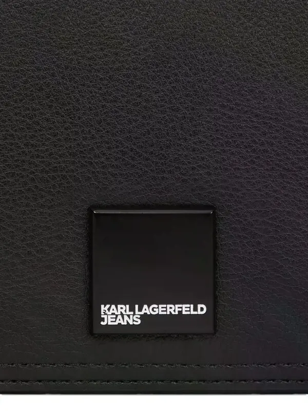 Karl Lagerfeld Camera Bag With Logo Plaque