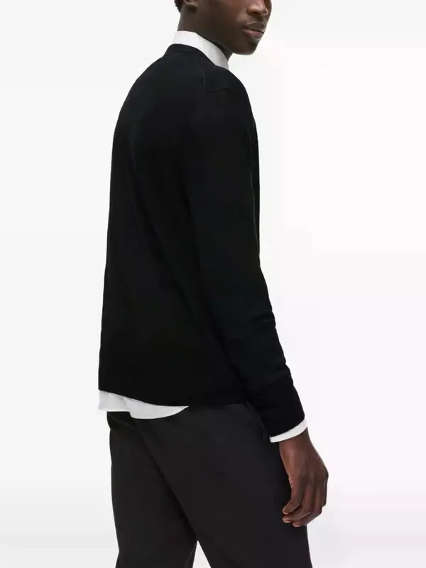 Karl Lagerfeld Merino Wool Crew Neck Sweater