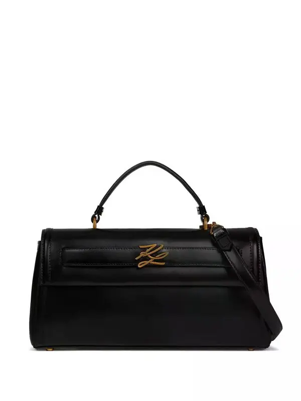 Karl Lagerfeld K/autograph Top Handle Bag - Black