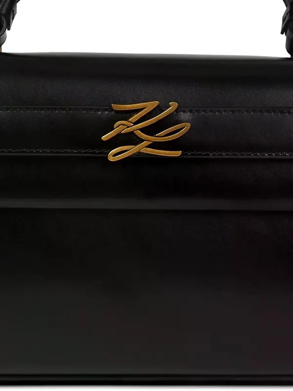 Karl Lagerfeld K/autograph Top Handle Bag - Black
