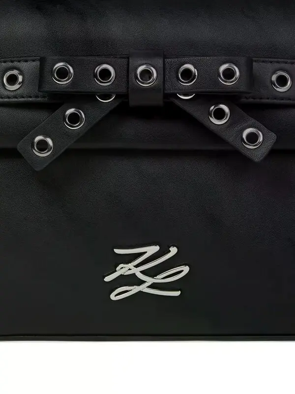 Karl Lagerfeld K/autograph Bow Top Handle Bag